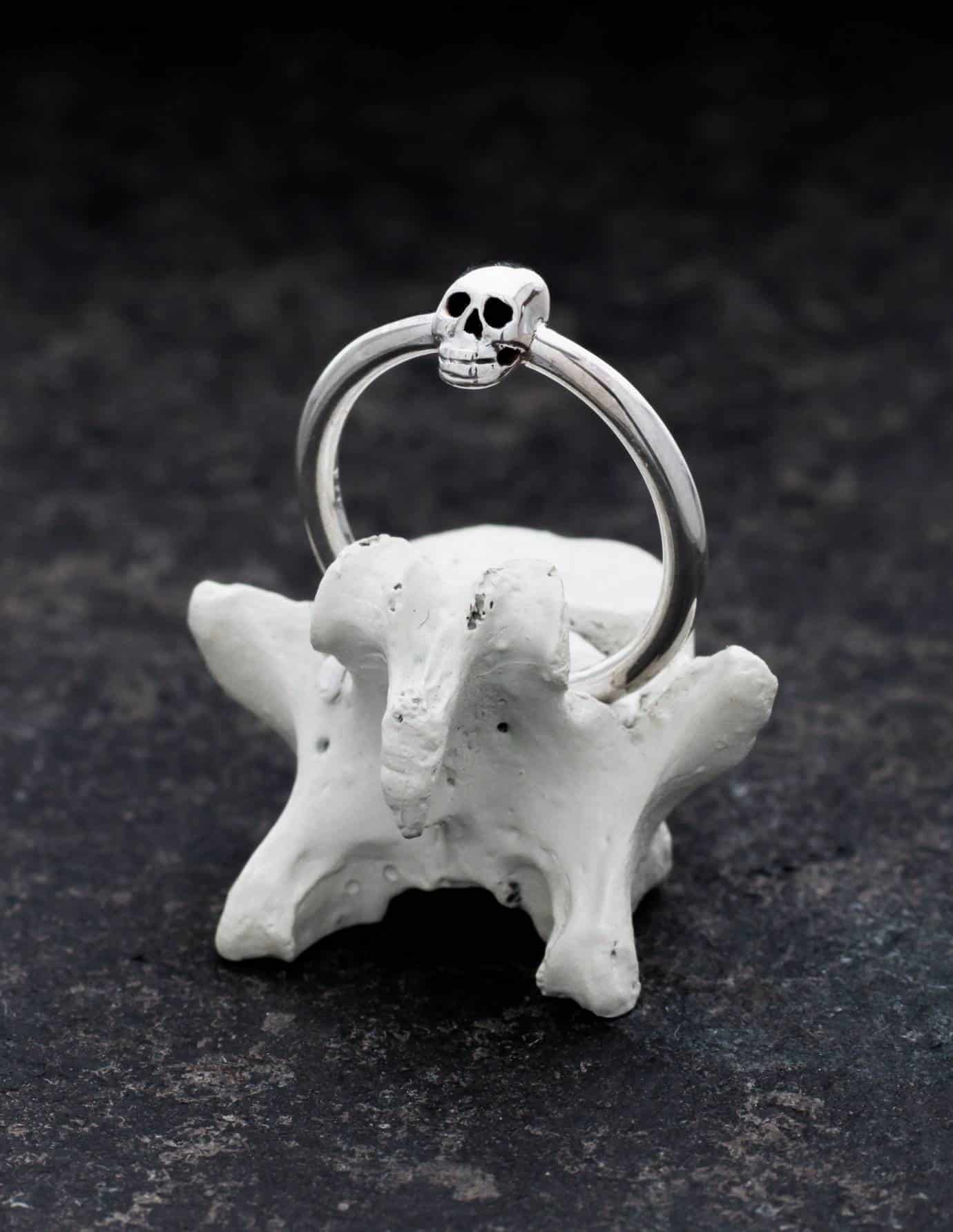 MEMENTO MORI - small skull ring - various sizes - KIPKALINKA